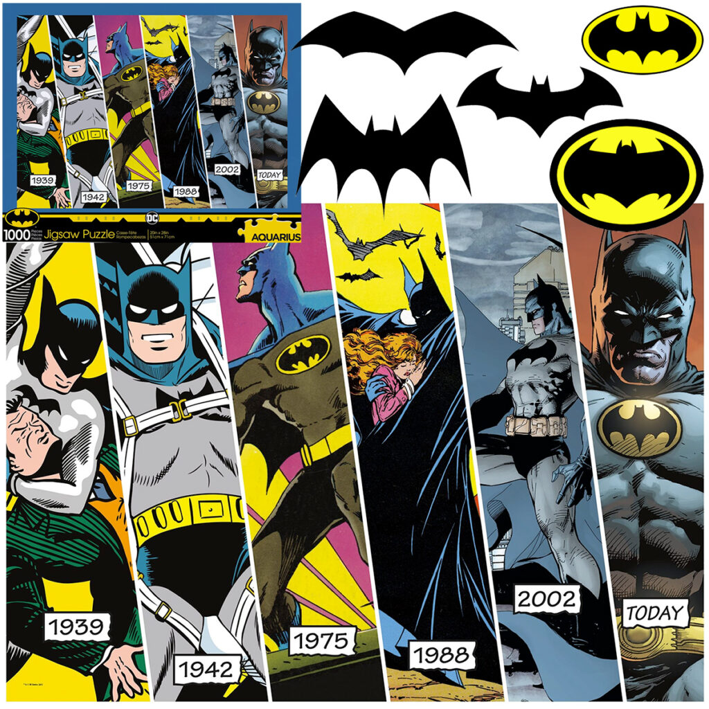 Batman Timeline Puzzle with Timeline since 1939 « Toy Blog