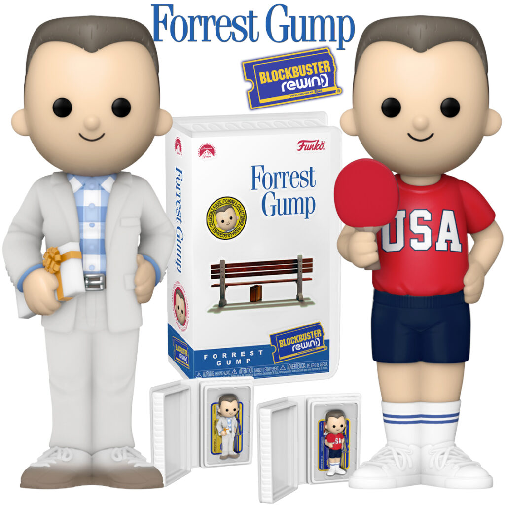 Forrest Gump Funko Blockbuster Rewind figure in VHS Clamshell Box « Toy ...