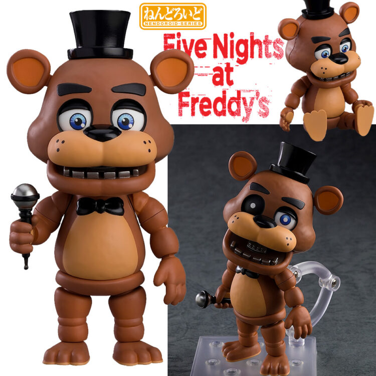 Nendoroid Freddy Fazbear doll from the game Five Nights at Freddy’s ...