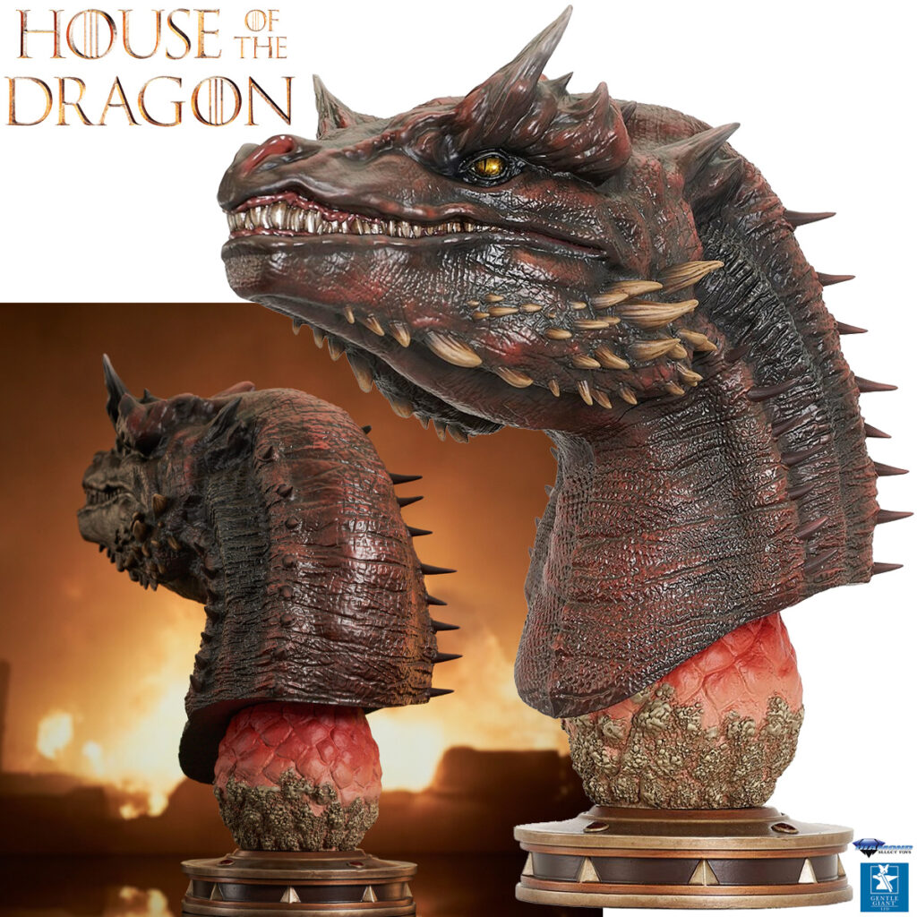 Bust Caraxes Legends in 3D, Daemon Targaryen’s Dragon in House of the ...