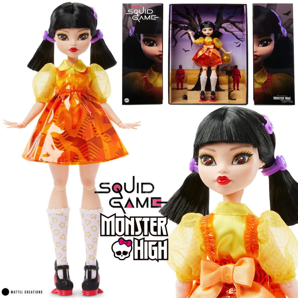 Young-Hee Monster High Skullector Doll of the Round 6 series (Squid ...