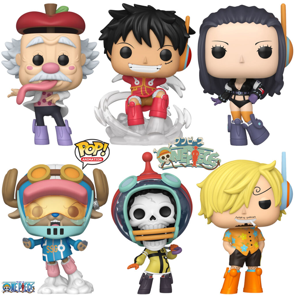 Pop dolls! One Piece of the Egghead Arch of the Island of the Future
