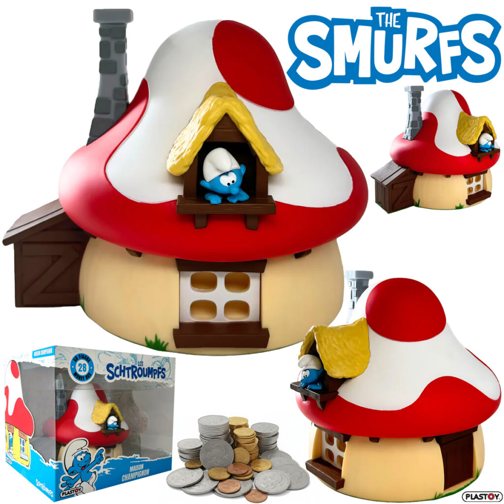 Vila dos Smurfs Mushroom House