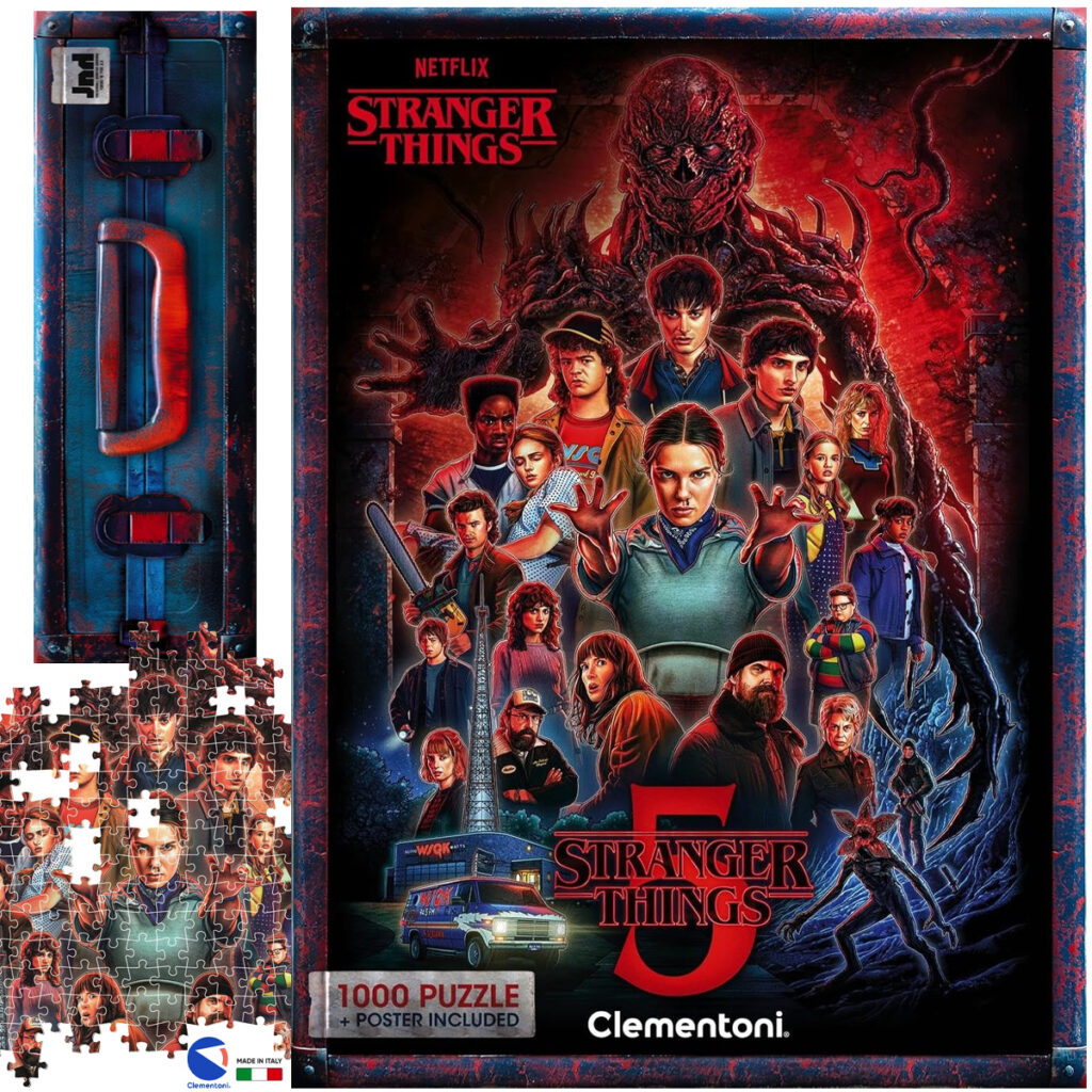 Stranger Things Season 5 Puzzle with 1,000 pieces (Clementoni) « Toy Blog
