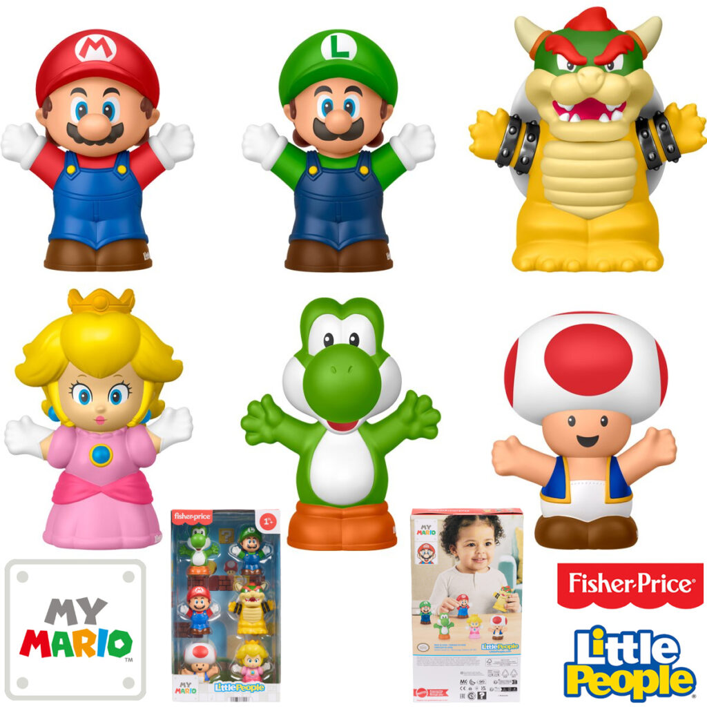 Super Mario Bros. dolls Little People (Fisher-Price) « Toy Blog